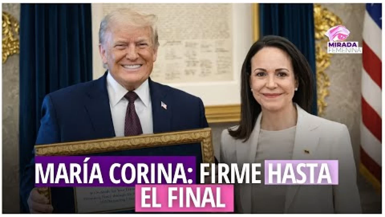 María Corina Machado es el símbolo de resistencia en Venezuela | AcentoTV