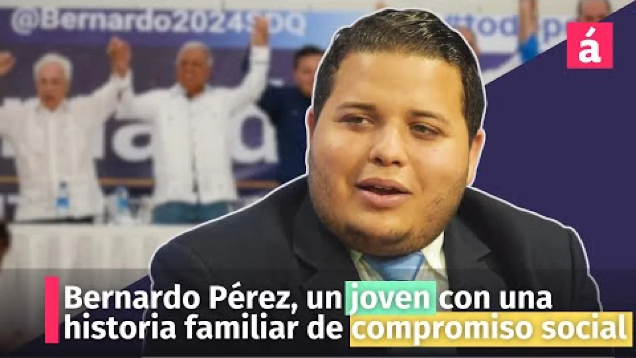 Bernardo Pérez, un joven con una historia familiar de compromiso social | AcentoTV