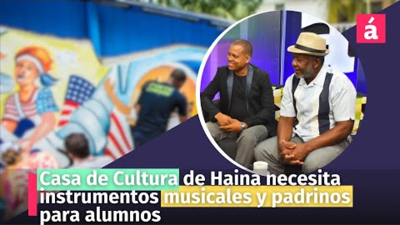 Casa de Cultura de Haina necesita instrumentos musicales y padrinos ...