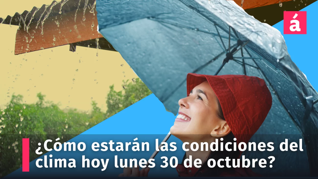 ¿Cómo estarán las condiciones del clima hoy lunes 30 de octubre en la ...