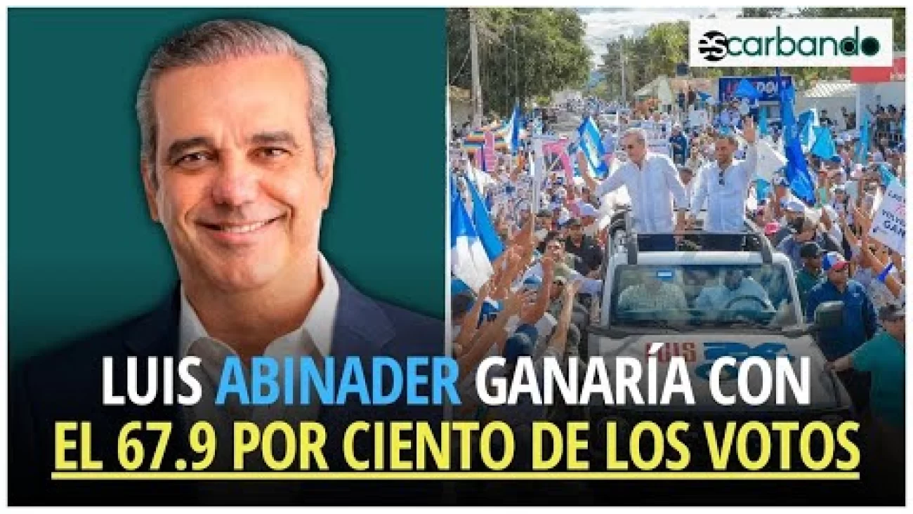 Luis 67.9 por ciento, Leonel 18.4 por ciento, Abel 7.1 por ciento, según encuesta Markestrategia ...