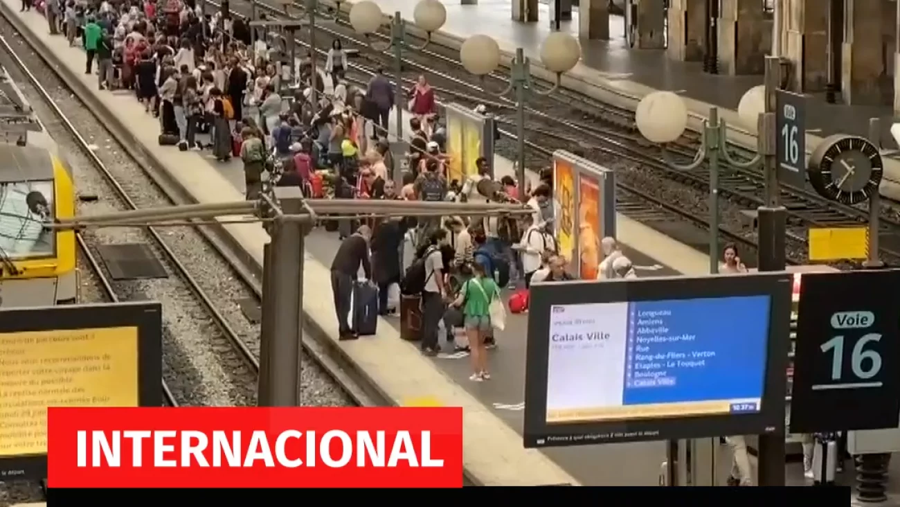 Francia sufre un sabotaje contra sus líneas de tren de alta velocidad ...