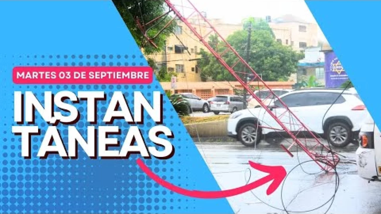 Cae antena de Apolo Taxi debido a las lluvias de este martes | AcentoTV