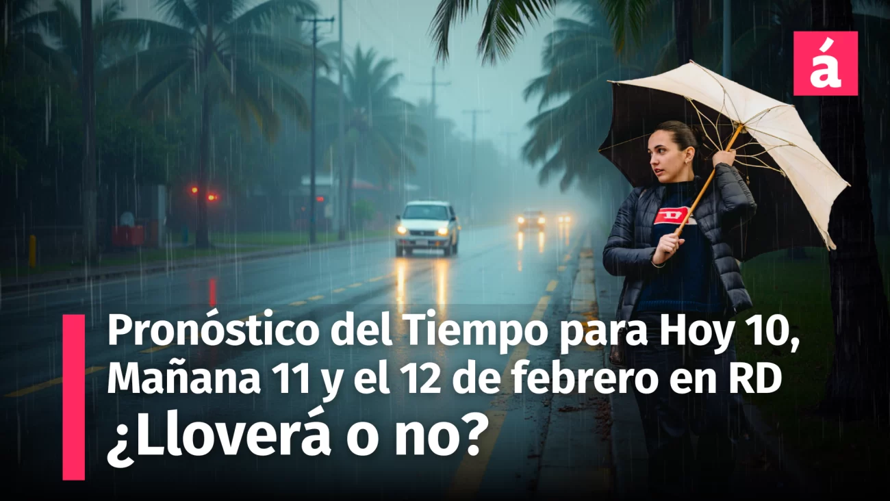 ¿Lluvias en camino? Pronóstico actualizado para la República Dominicana ...
