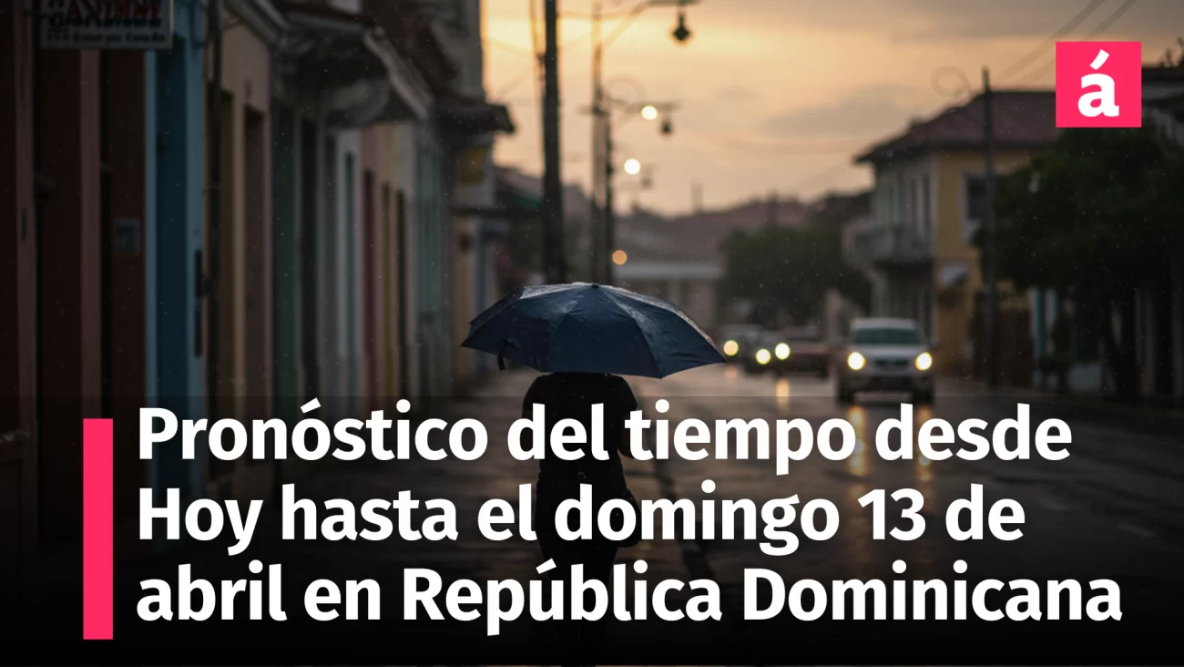 Clima inestable en República Dominicana. ¿Cuándo y dónde lloverá más ...