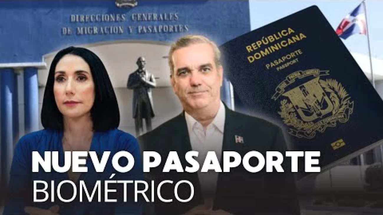EN VIVO: entregan nuevo pasaporte biométrico al presidente Abinader ...